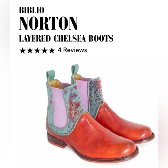 John Fluevog | Shoes | Fluevog Like New Biblio Norton Layered Chelsea ...
